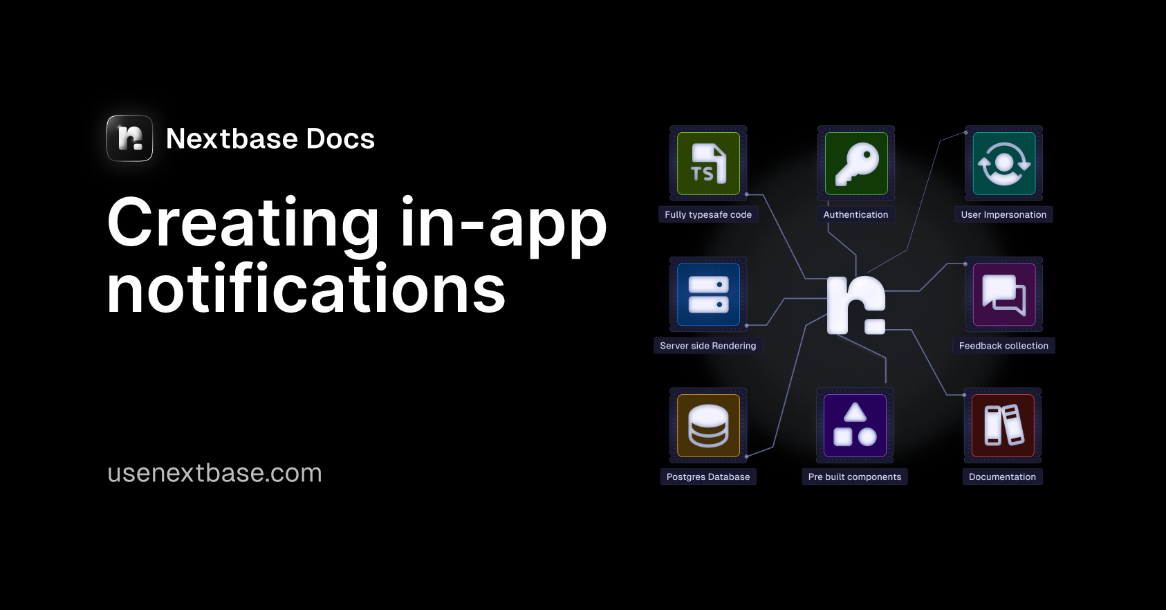 Creating in-app notifications | Nextbase v3 Starter Kits Documentation